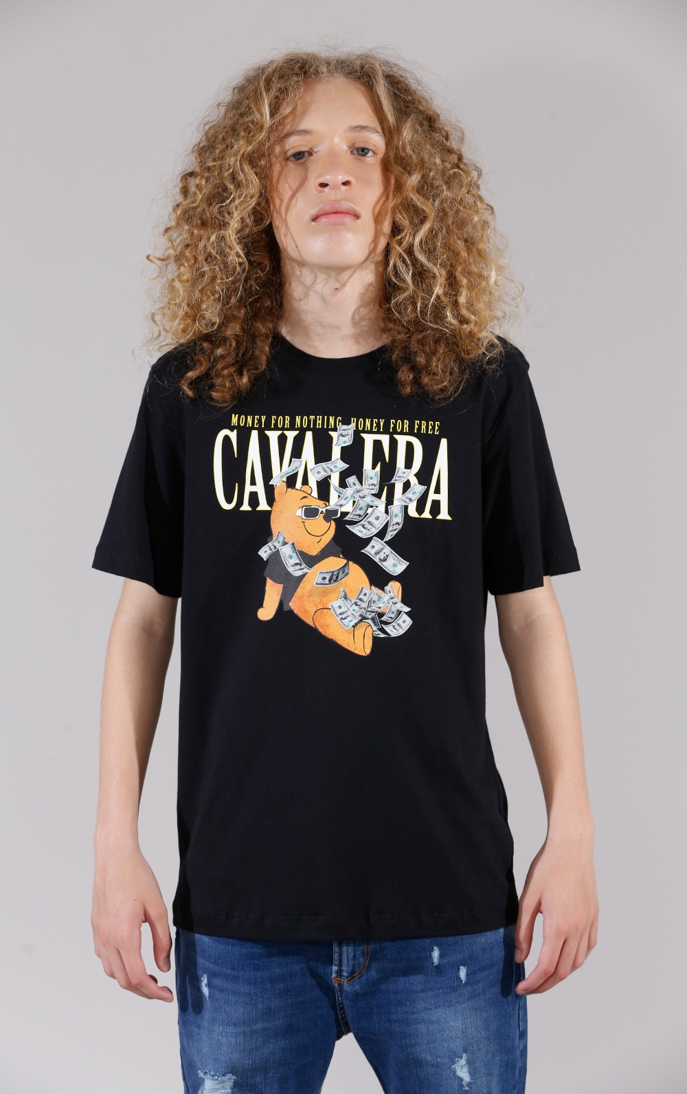 T-SHIRT CAVALERA INDIE HONEY FOR FREE 01.24.2125 - T-SHIRT CAVALERA INDIE HONEY FOR FREE - CAVALERA